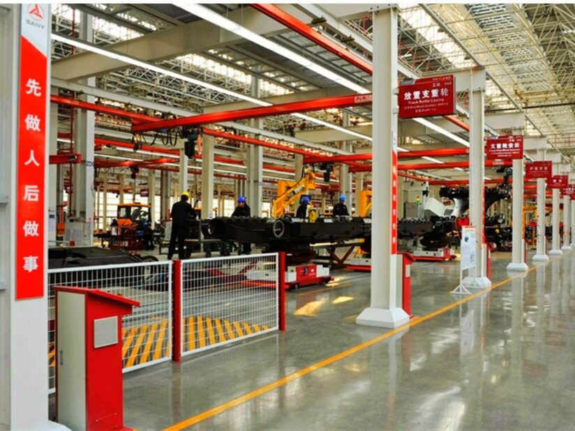 Sany's first plant in southwestern China was completed and put into ...