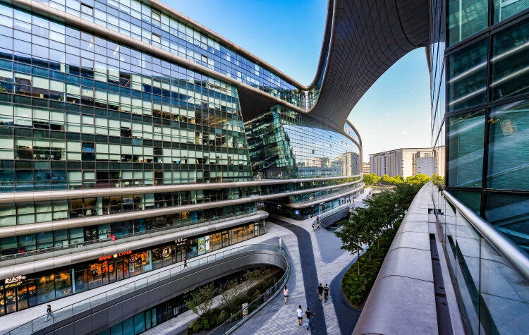 The construction of Shanghai Hongqiao International Open Hub has ...