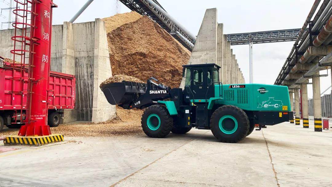 Shantui pure electric loaders are brave to be pioneers in the electric ...