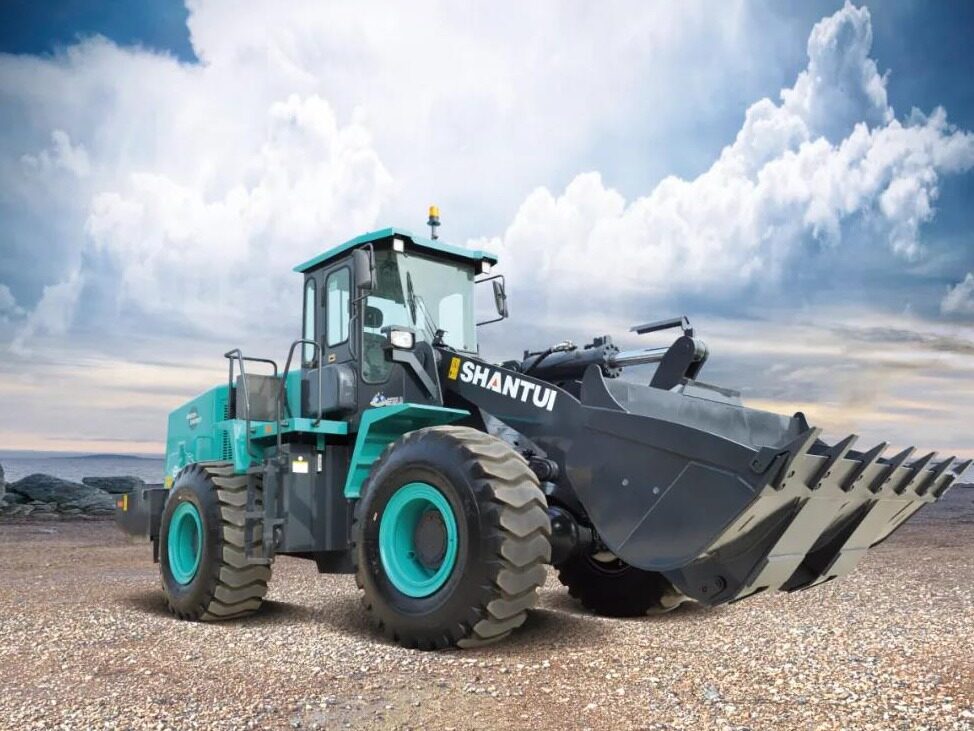 Shantui pure electric loaders are brave to be pioneers in the electric ...