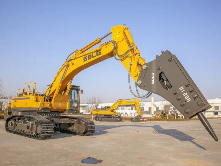 The king of hammering, SDLG E6700FB is strong! --Seetao