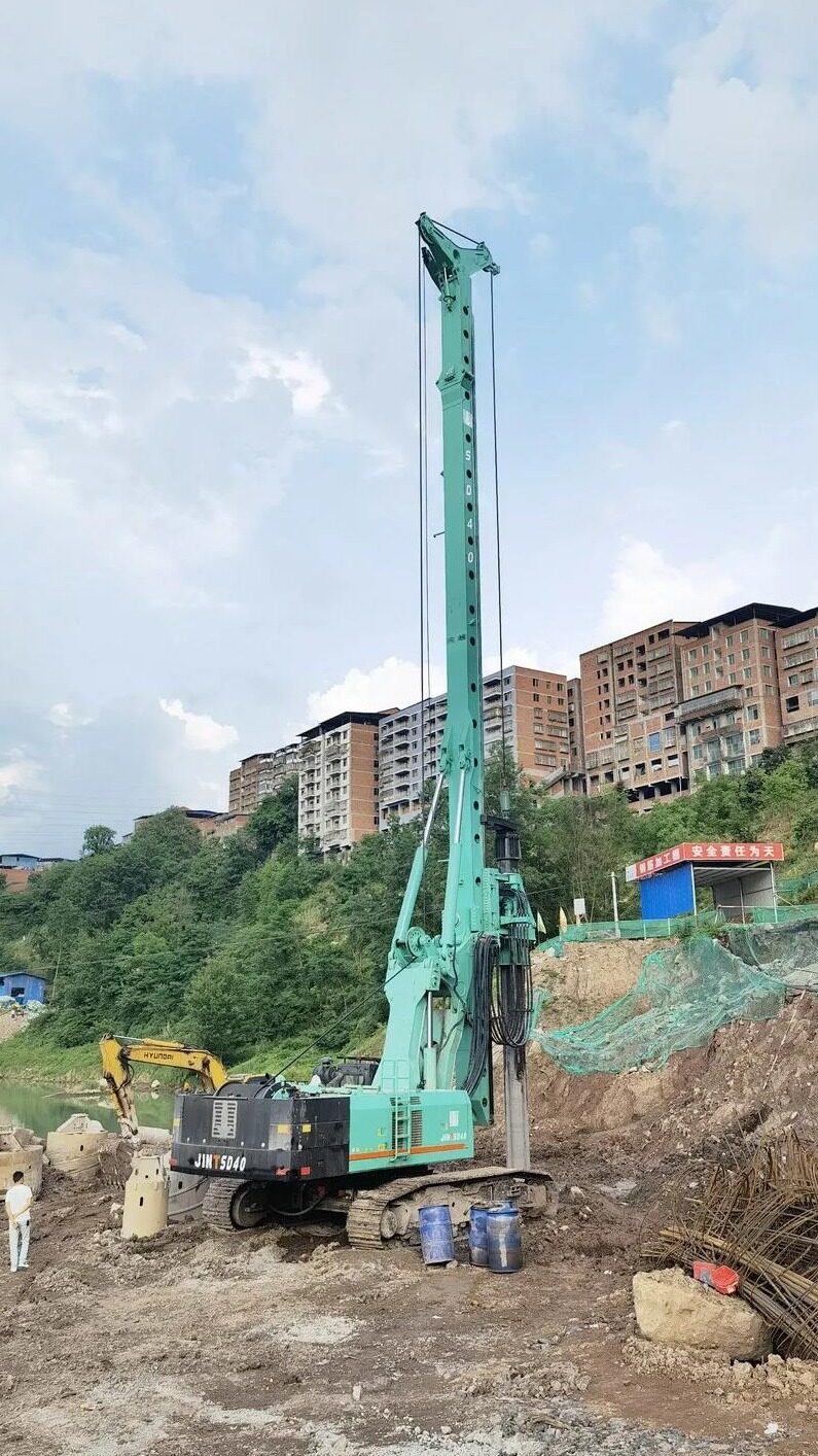 Shanghai Jintai multi-function drilling rig SD40 is on the CMIIC ...