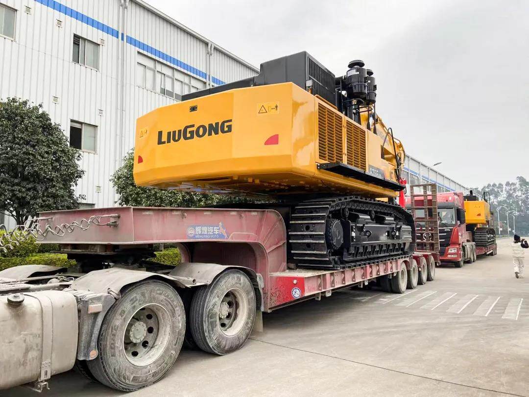 Liugong large excavators delivered in batches!--Seetao