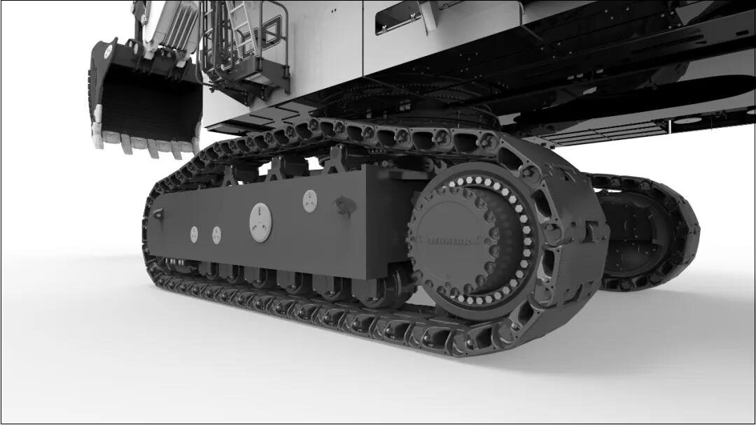 Liebherr's new generation hydraulic excavator R 9600--Seetao