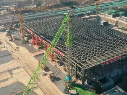 Xiong'an Urban Computing Center project topped out--Seetao