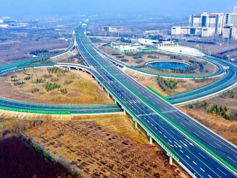 The southern section of Xi'an Outer Ring Expressway officially opened ...