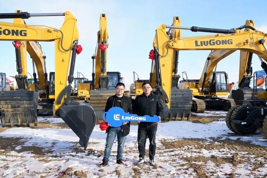 27 units! Liugong complete sets of mining equipment delivered in ...