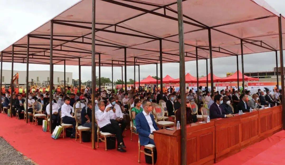 The Angola Outlet Mall project undertaken by CR20 officially started ...