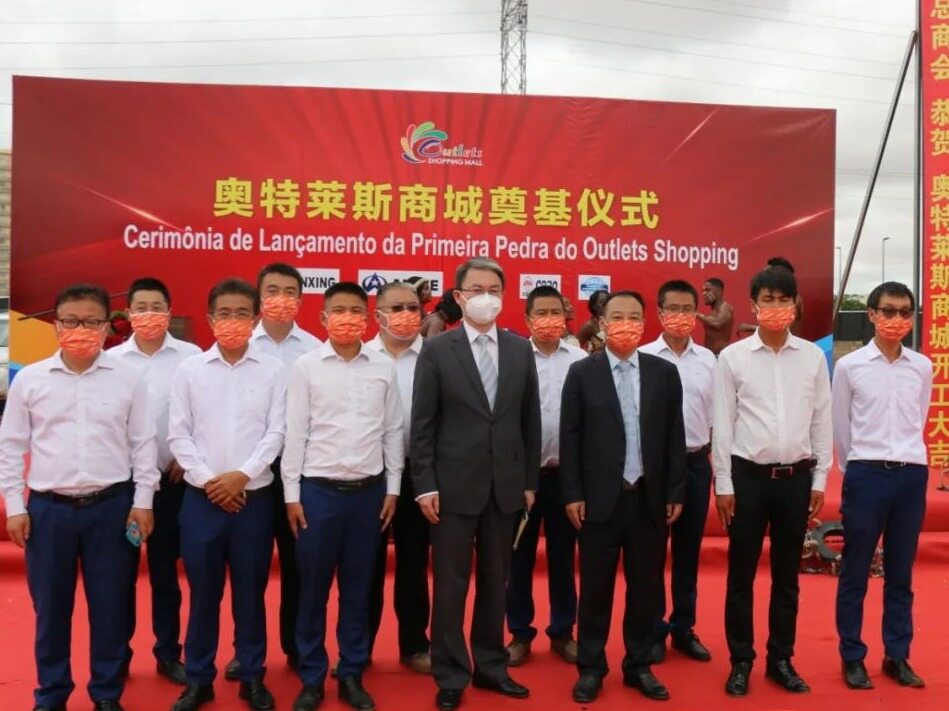 The Angola Outlet Mall project undertaken by CR20 officially started ...