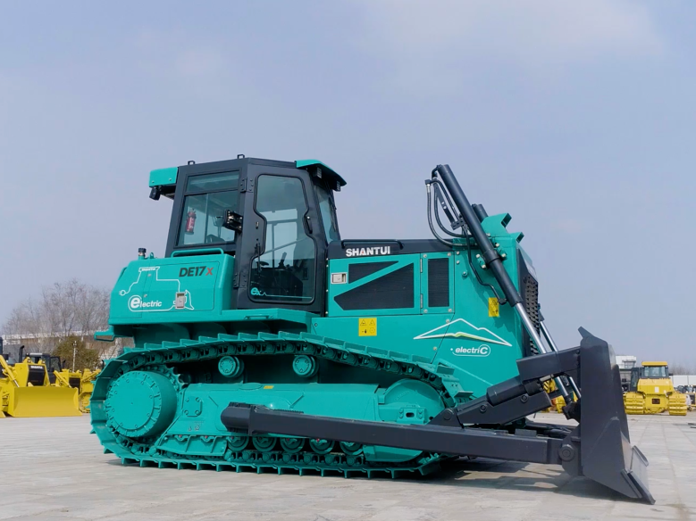 The world's first Shantui pure electric bulldozer DE17-X was launched--Seetao
