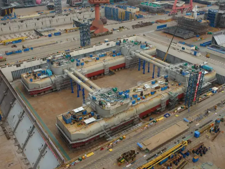 Chinese and Thai enterprises cooperate in the project of dismantling ...