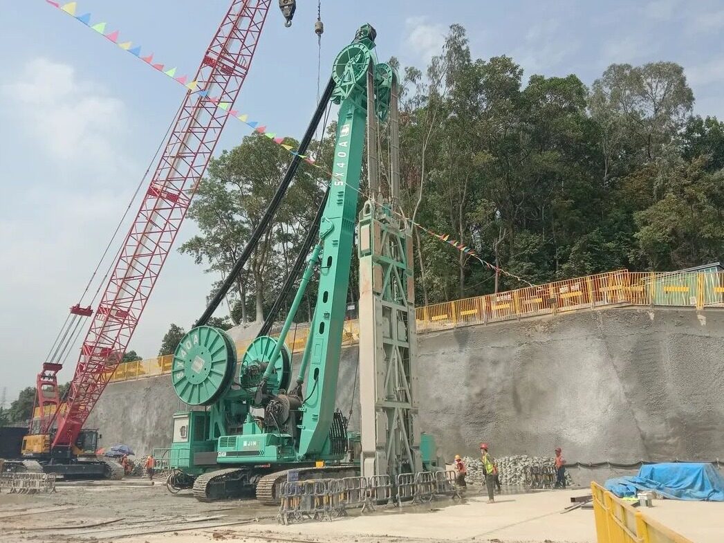 SHJT double-wheel milling re-grams 100 MPa hard rock in the Greater Bay Area--Seetao