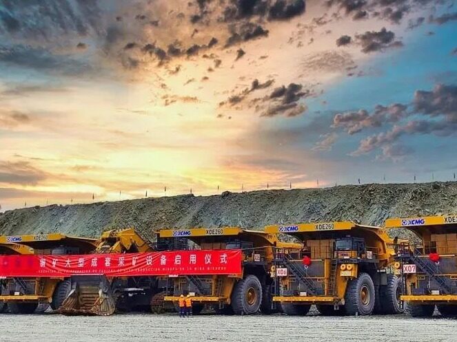 XCMG's South American mining area officially started--Seetao