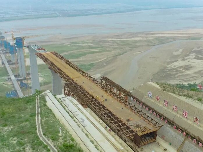 Shanxi Linyi Yellow River Bridge has entered the construction stage of ...