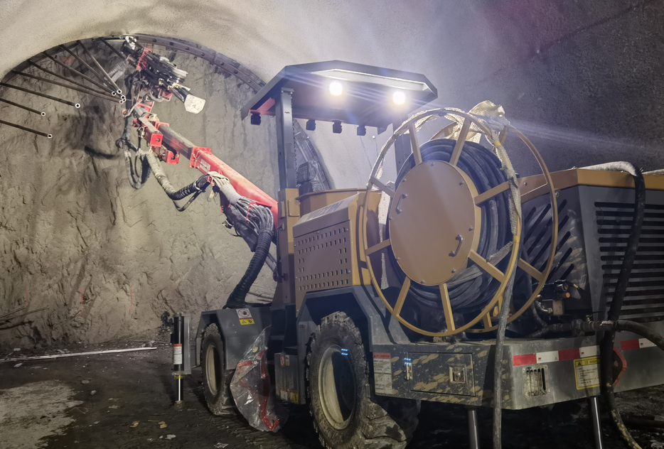 Five new types of intelligent equipment for tunnel construction--Seetao
