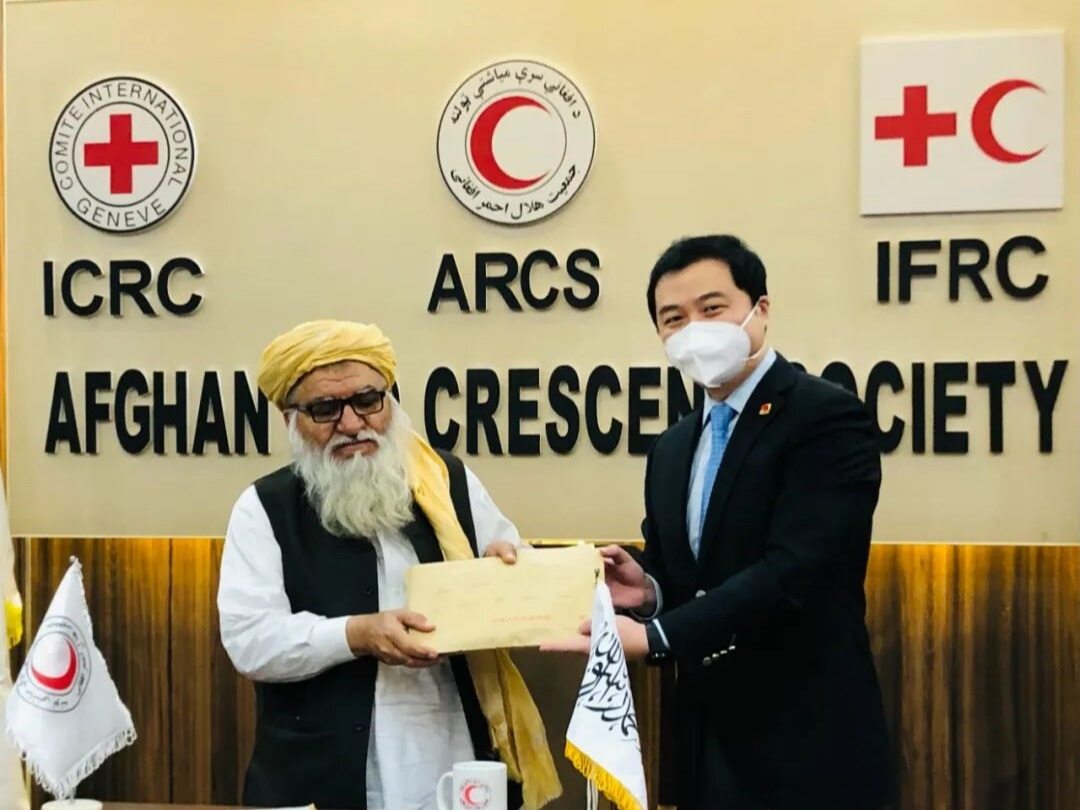 Afghan Harris Meets with Ding Yinan from the Chinese Embassy in ...