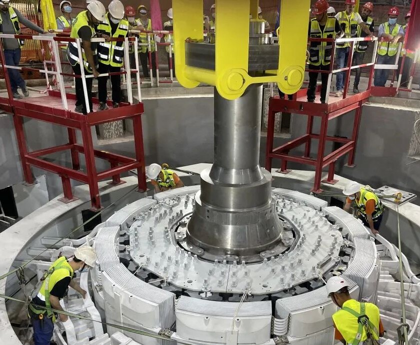 Israel Pumped Storage Power Station Rotor Hoisting Successfully--Seetao