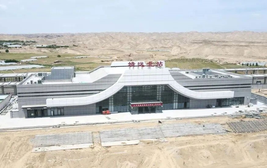5 new high-speed railway stations of Zhongwei-Lanzhou Railway unveiled ...