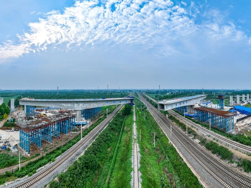 Shandong Chiping Extra Large Bridge swivels successfully--Seetao