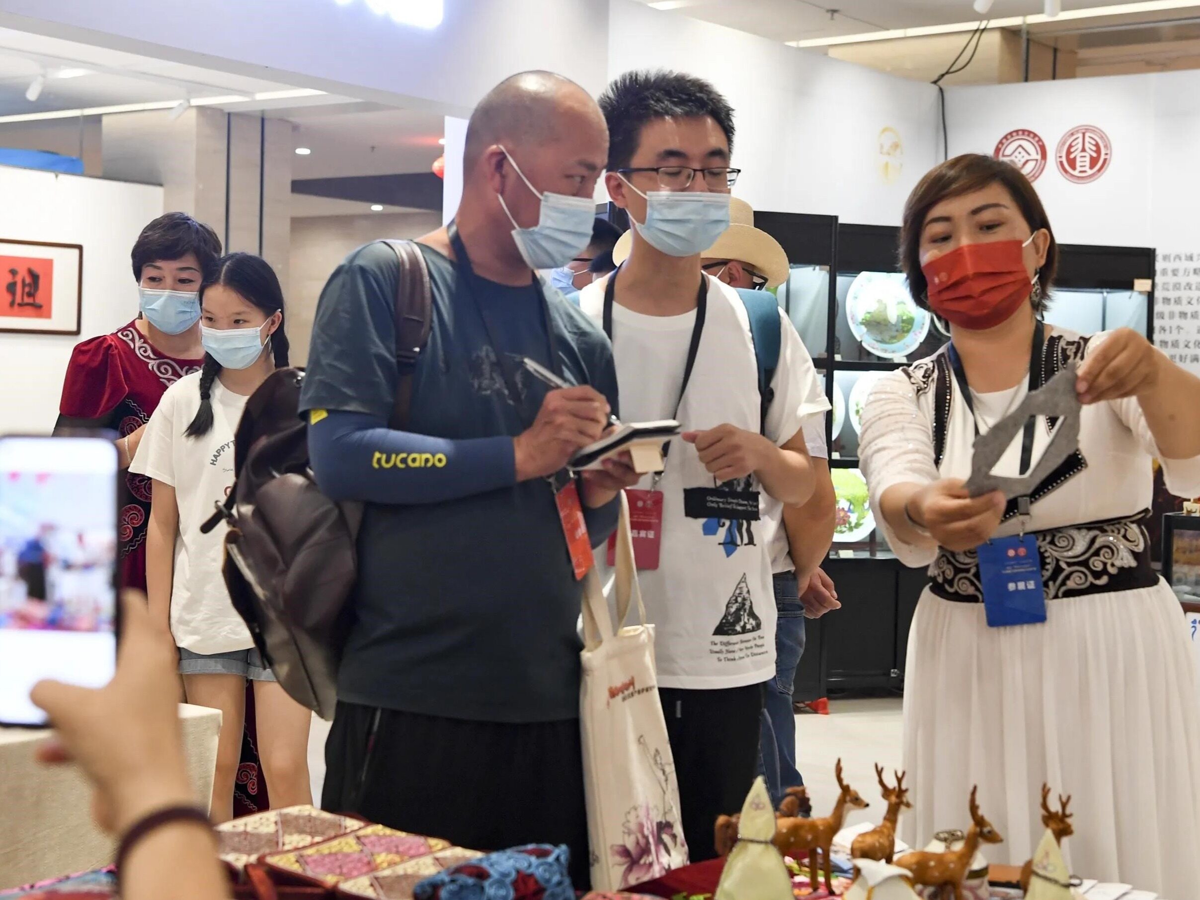 The intangible cultural heritage exhibition of counterpart aid to ...