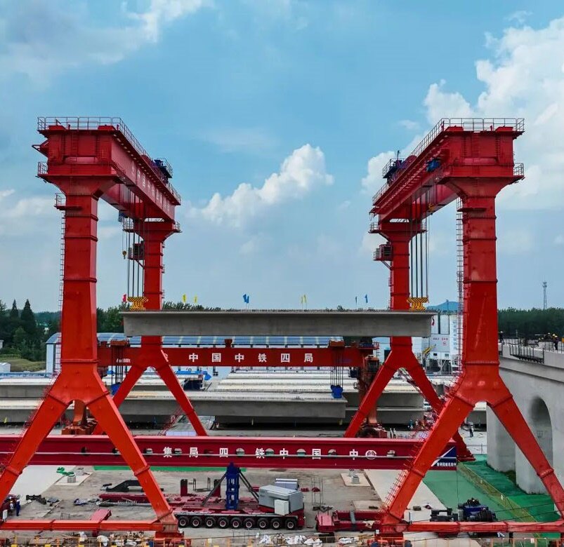 Anhui Intercity Railway Oversized Box Beam Erection Successfully--Seetao