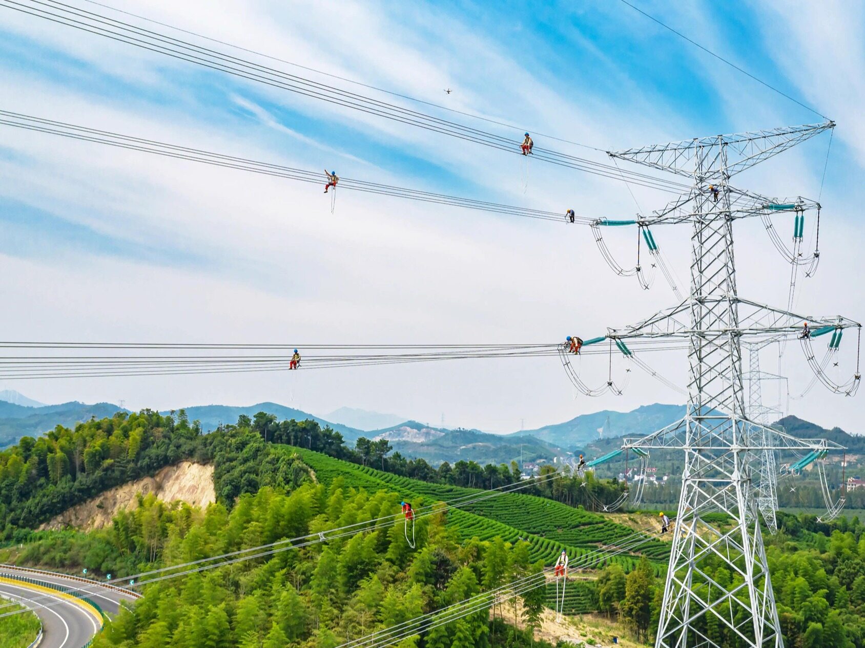 Gansu Yongchang River Beach 330 kV transmission line project started ...