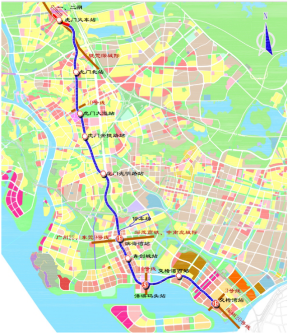 The third phase of Guangdong Dongguan Rail Transit Line 2 officially ...