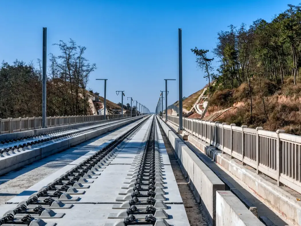 Chengda Wan high-speed railway camp Shanxi to Wanzhou northern section ...