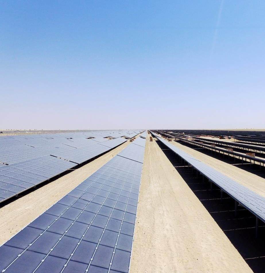 A large photovoltaic park in Dubai installs another 900MW photovoltaic system--Seetao