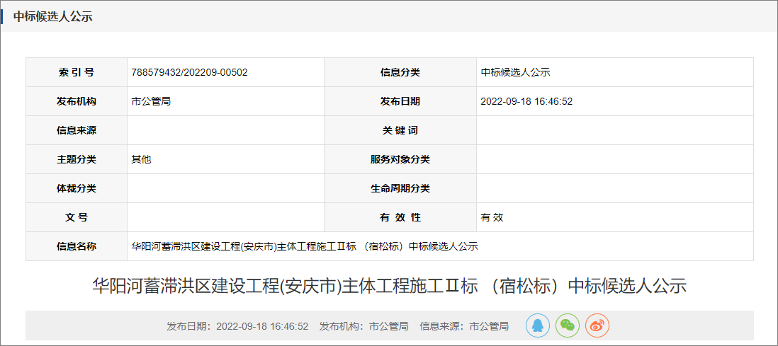 Huayang River flood storage and detention area project won the bid--Seetao