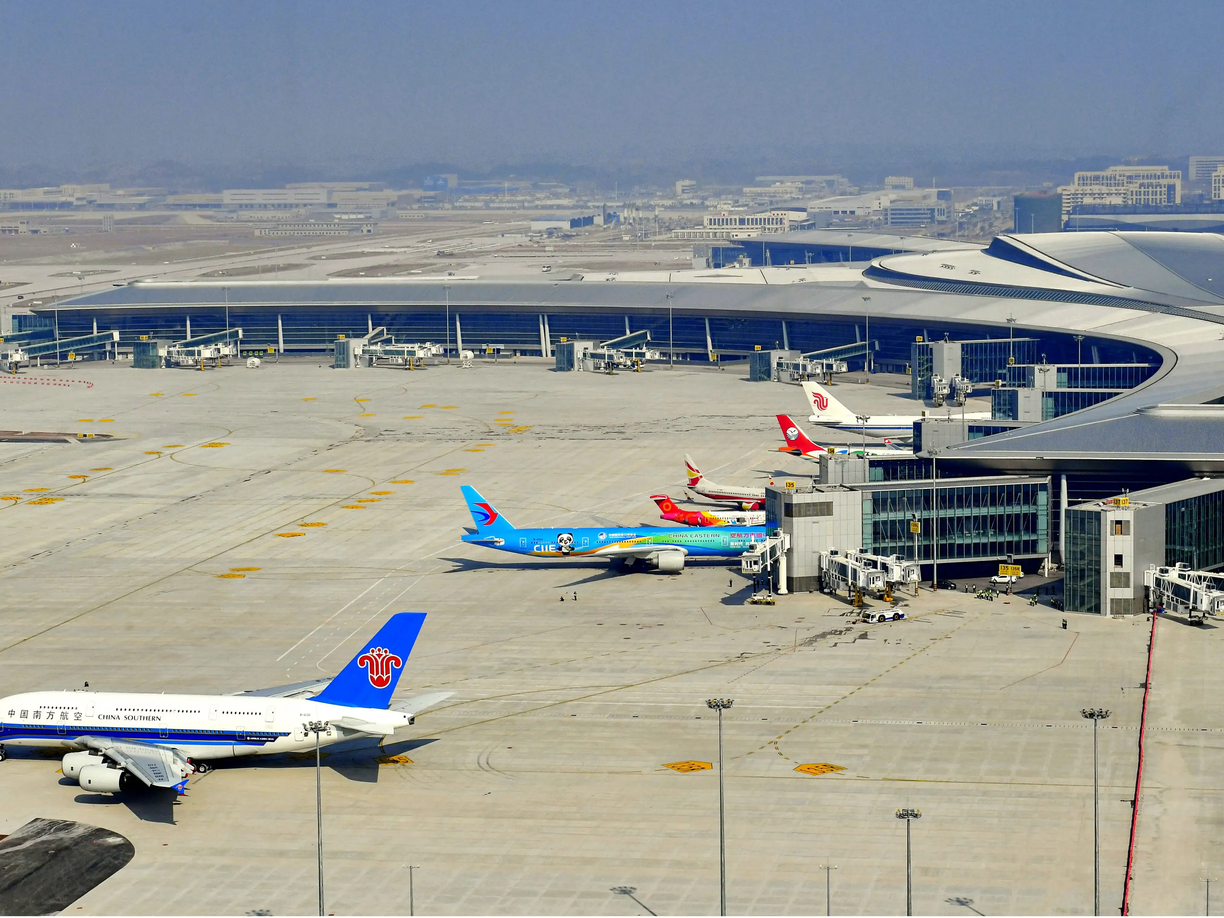 Pudong Airport South District Underground Transportation Hub Project ...