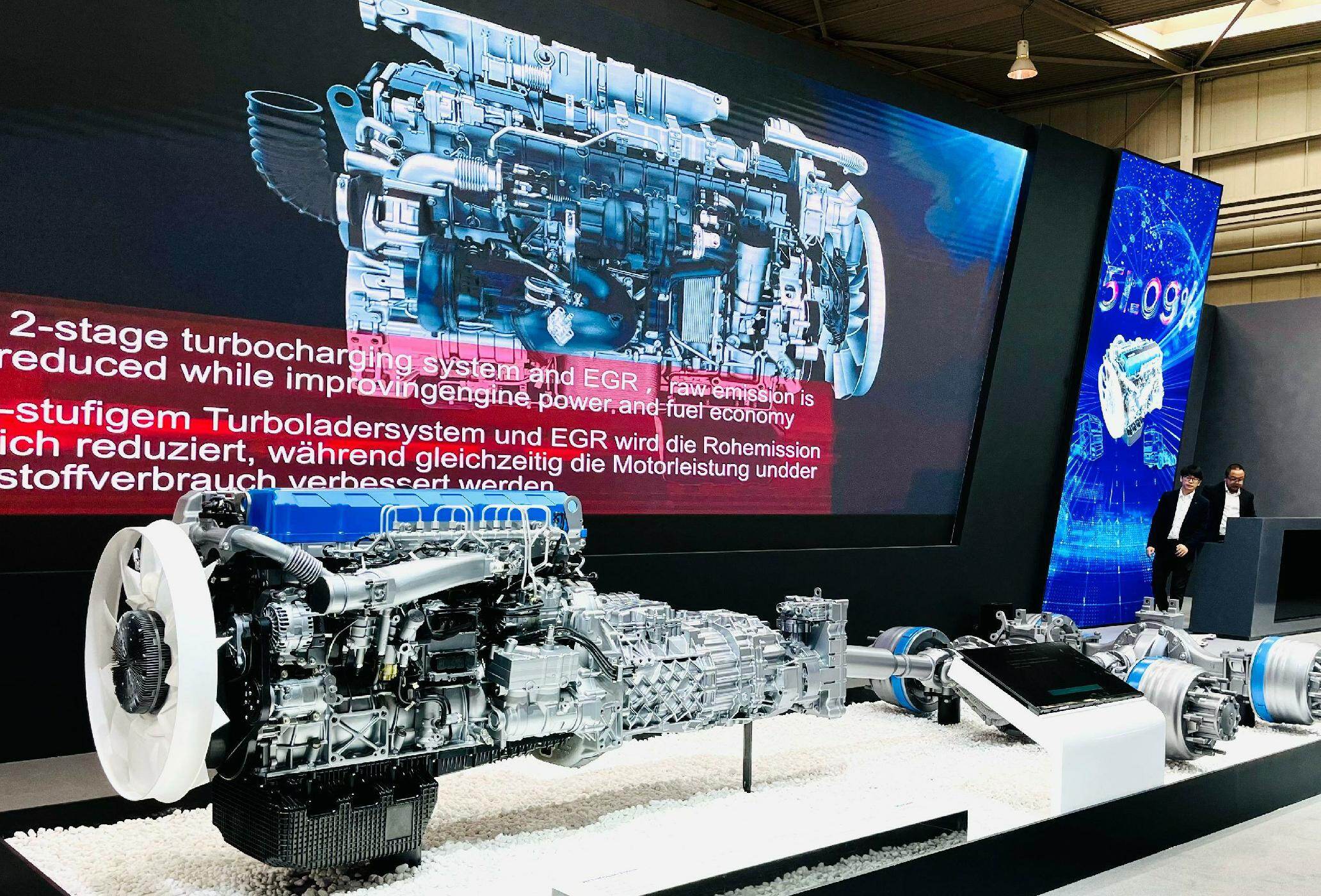 Weichai's 51% thermal efficiency engine reaches the top of Hannover ...
