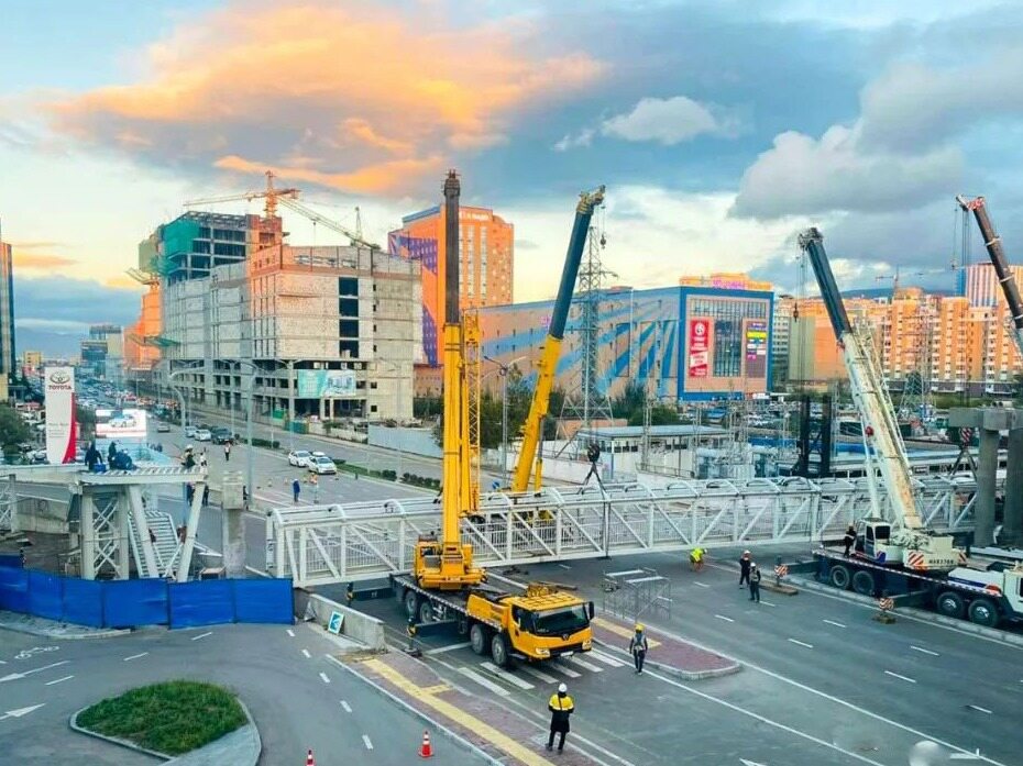 Mongolia's largest overpass constructed by a Chinese company completed ...
