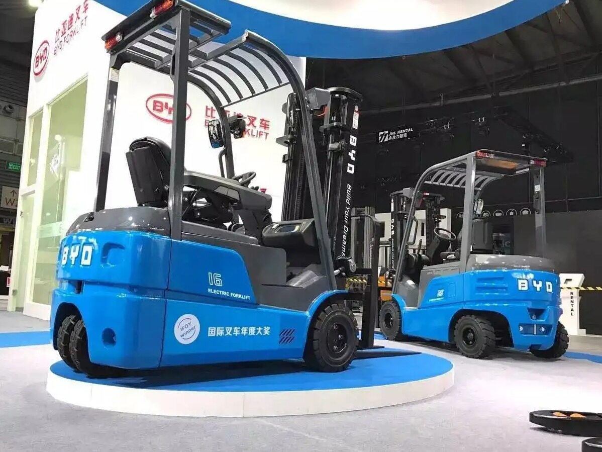 I can't hide it! BYD forklift EL series new products are on the market ...