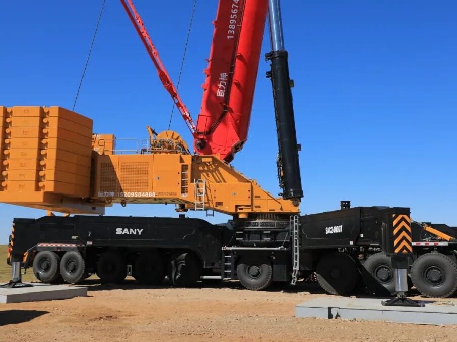 直击SAC24000T、SCL10000施工观摩现场！--见道网