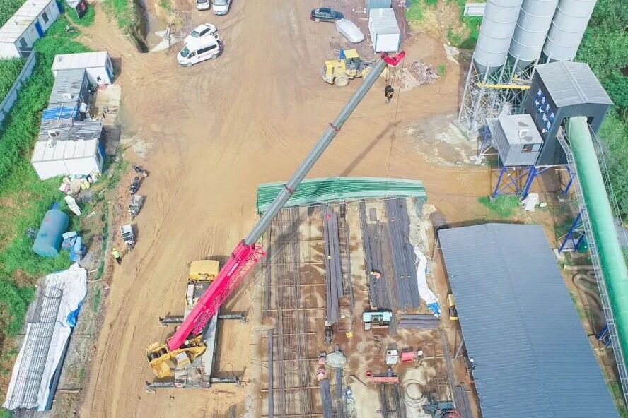 Hanging reinforcement cage? Sany plug-in crane may be considered--Seetao