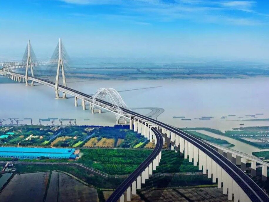 Yanji Yangtze River Bridge and connection YJTJ-1 bidding section ...