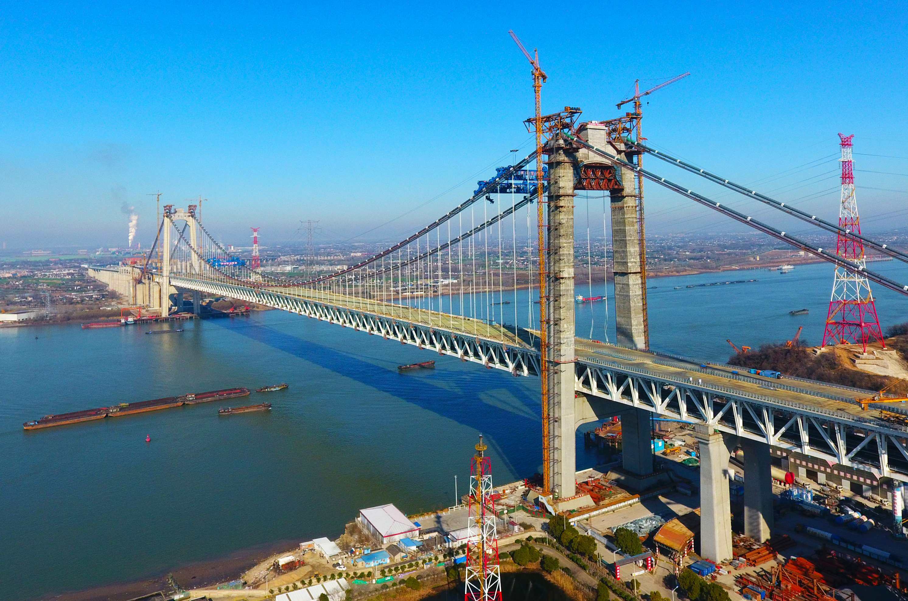 Yanji Yangtze River Bridge and connection YJTJ-1 bidding section ...