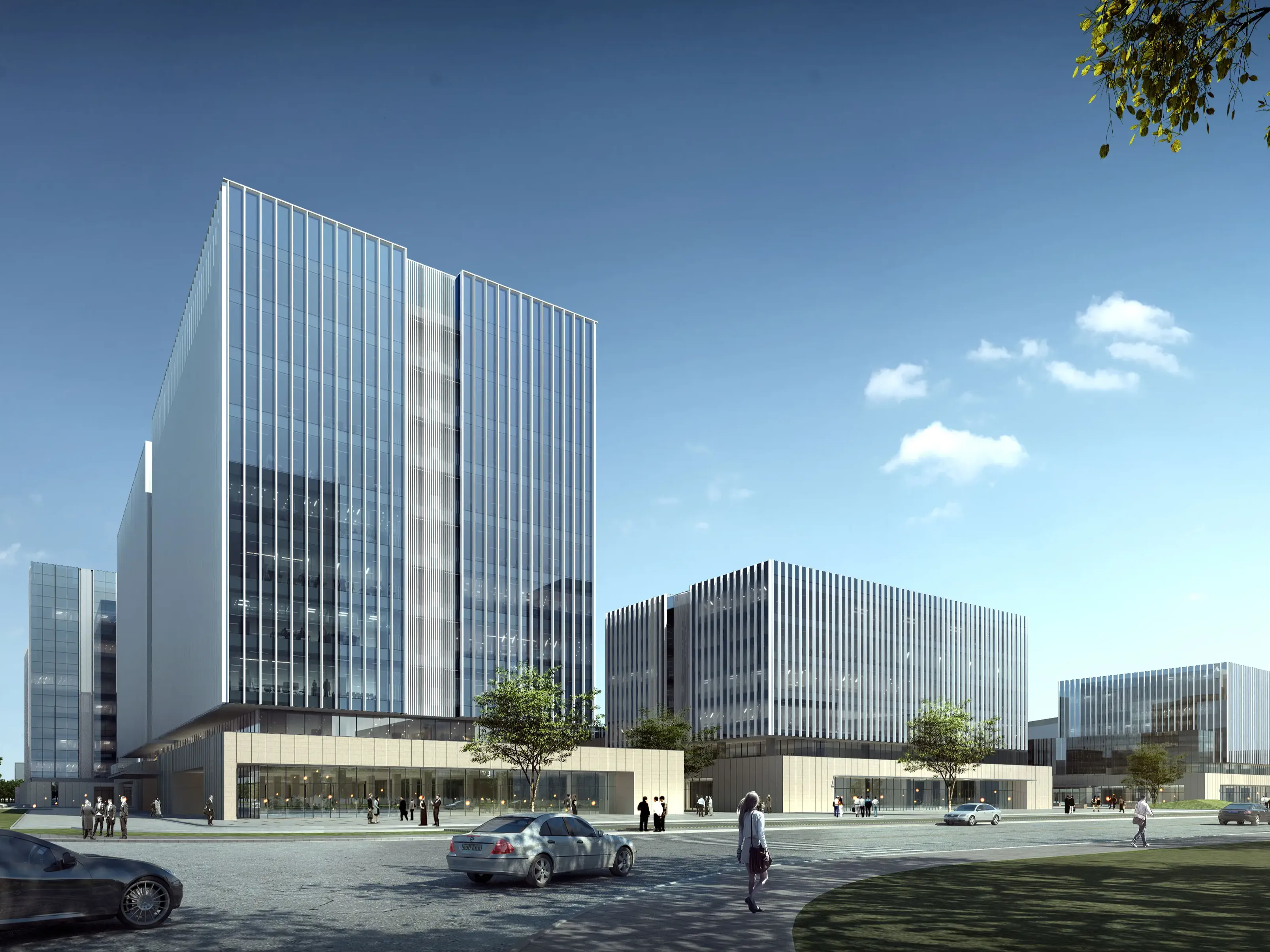 Shaanxi Jinghe New City Smart Valley Science Park Phase II won the bid ...