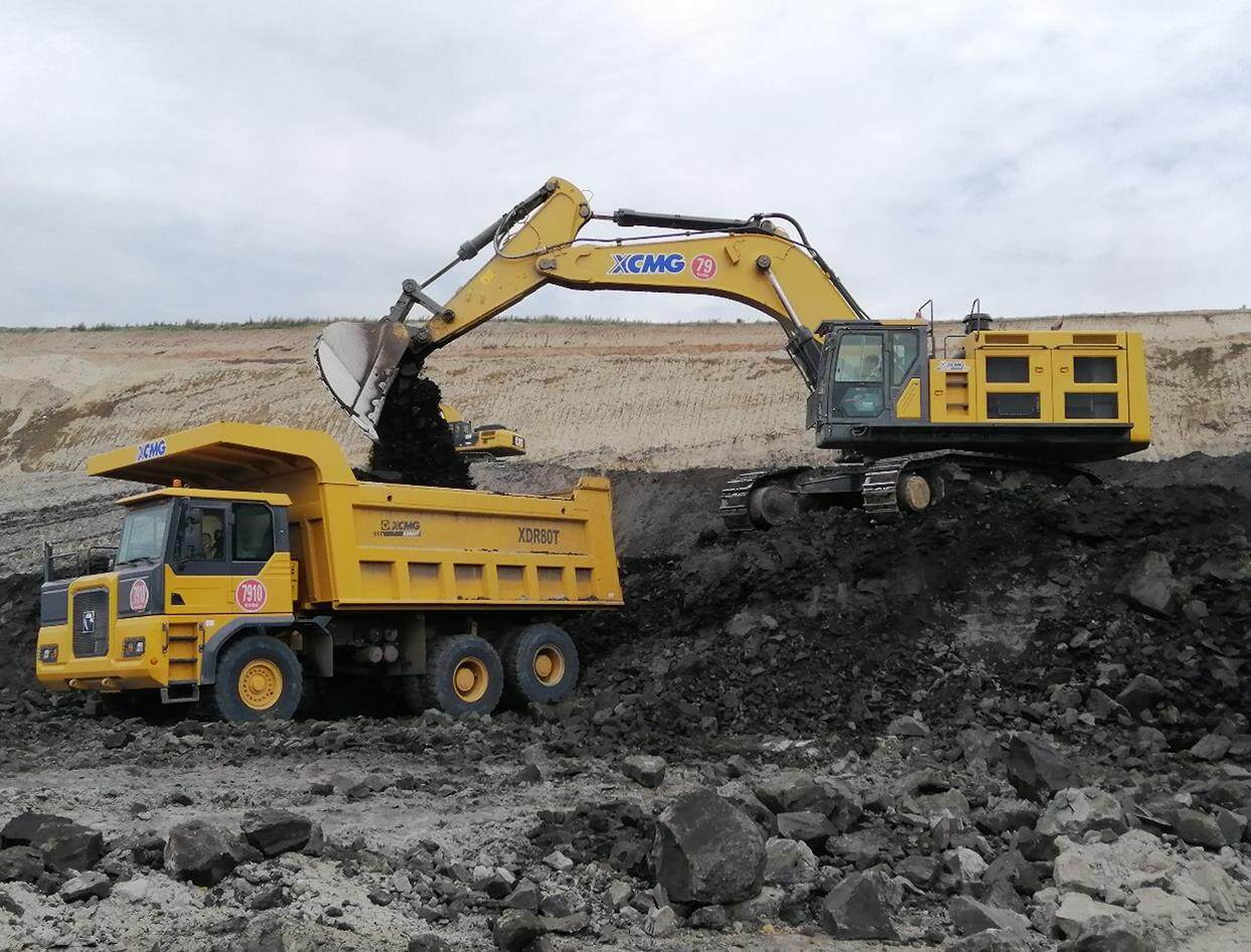 整装待发丨徐工国四矿用挖掘机重磅来袭--见道网