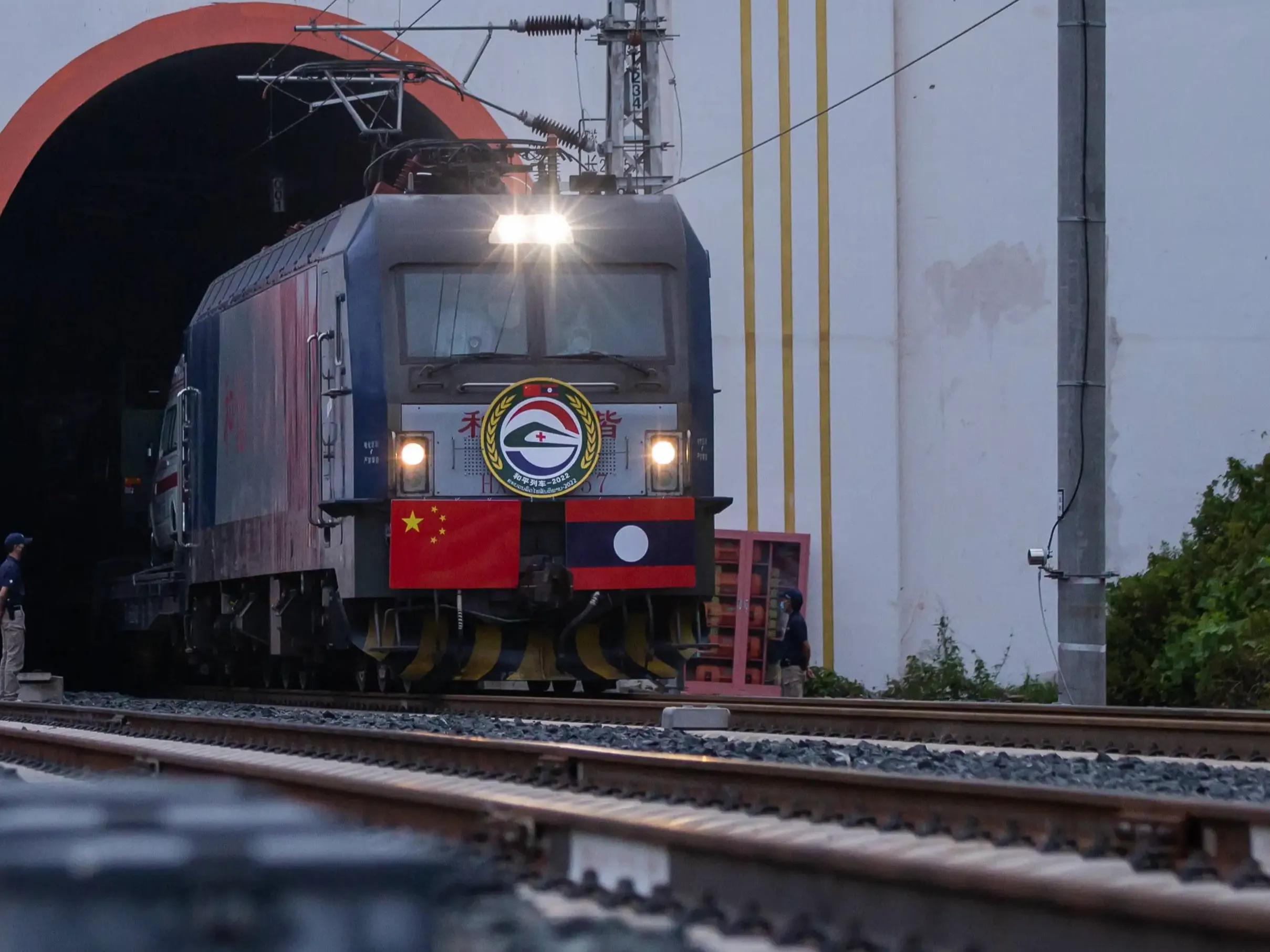 The third cross-border railway between China and Kazakhstan has been ...