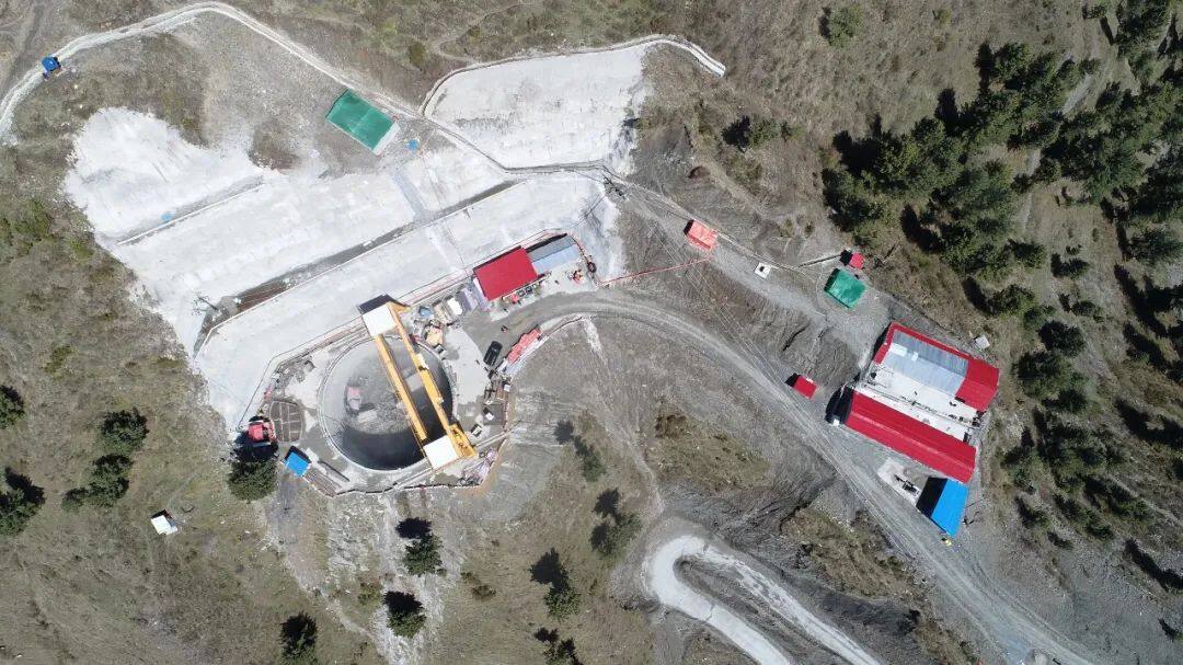 Pakistan SK Hydropower Station Project pressure shaft group connection ...