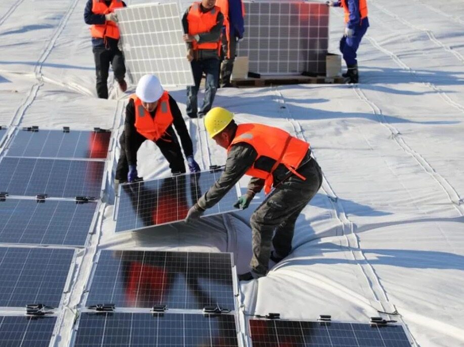 The world's first deep-sea floating photovoltaic project generates ...