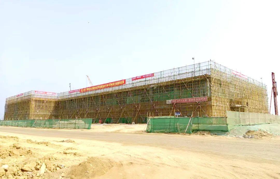 Yulong Petrochemical Project two 110kV substation main body ...