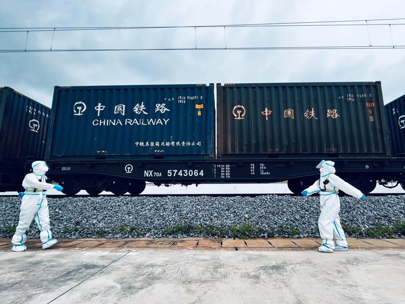 The Lao freight terminal of the China-Laos Railway has been put into ...