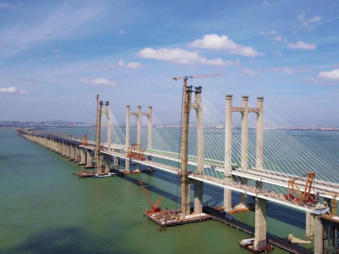 The Libu Yangtze River Railway Bridge in Hubei Province was approved ...