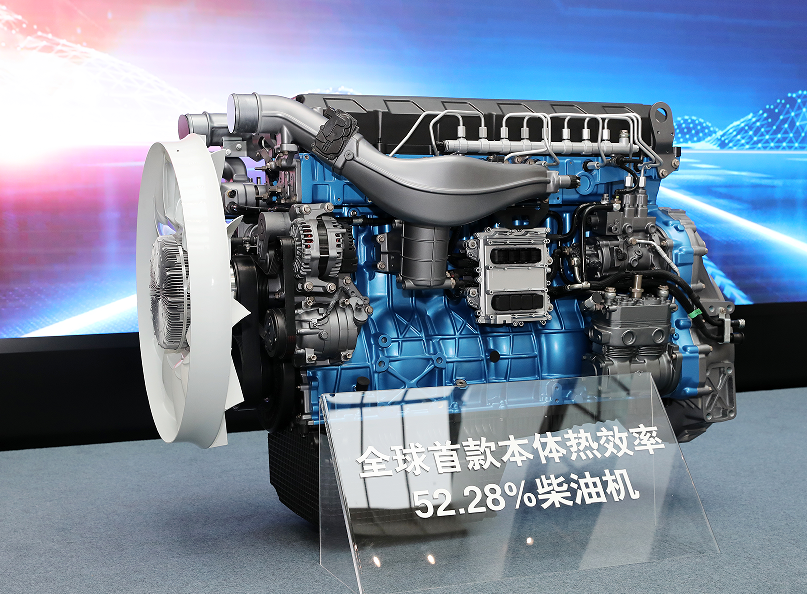 Weichai released the world's first body thermal efficiency 52.28% ...