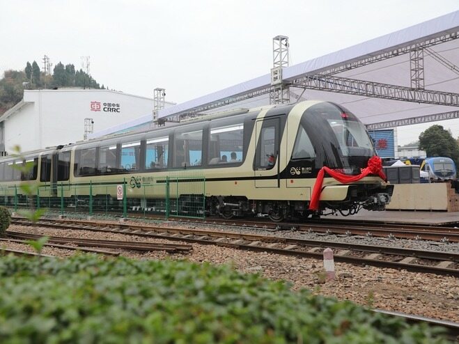 China's first toothed rail train rolls off the production line--Seetao