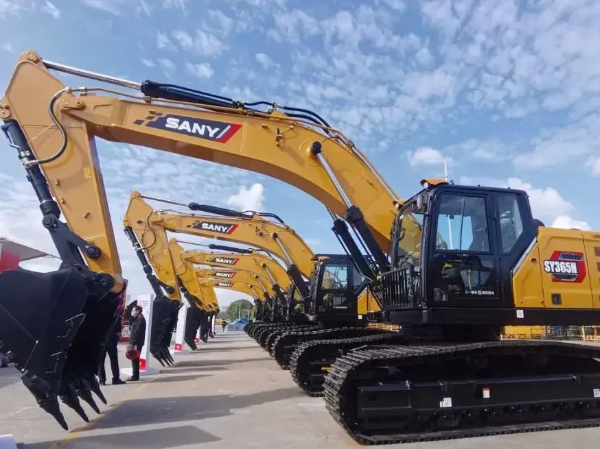 Sany SY365H National Fourth Machinery Co., Ltd. is on the scene--Seetao