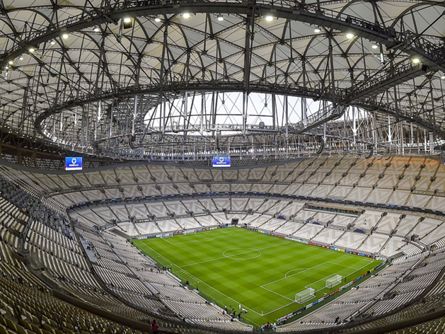 Chinese elements prop up the reinforced iron frame of the main stadium ...